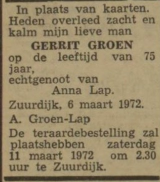 G042 G043 Gerrit Groen Anna Lap – ZUURDIEK