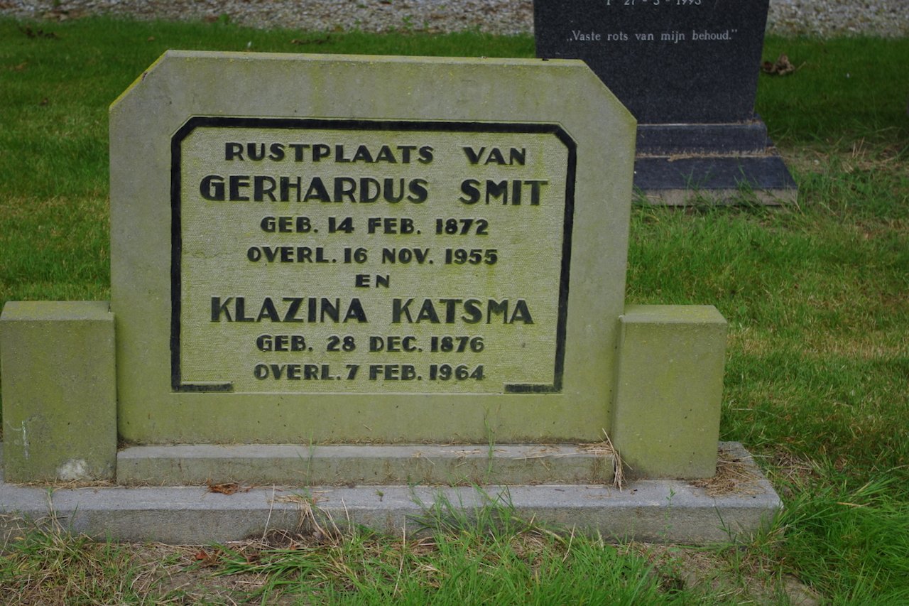 G046 G047 Gerardus Smit Klazina Smit-Katsma – ZUURDIEK